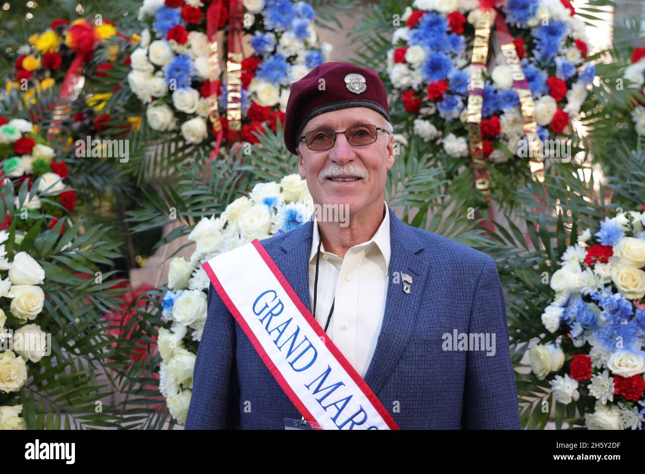 New York, N.Y/USA – 11th Nov. 2021: Grand Marshall Kevin Carrick during ...