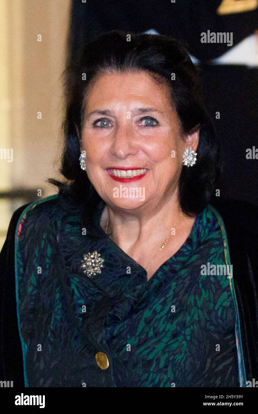 Paris, France. 11th Nov, 2021. Salome Zourabichvili Georgia president ...
