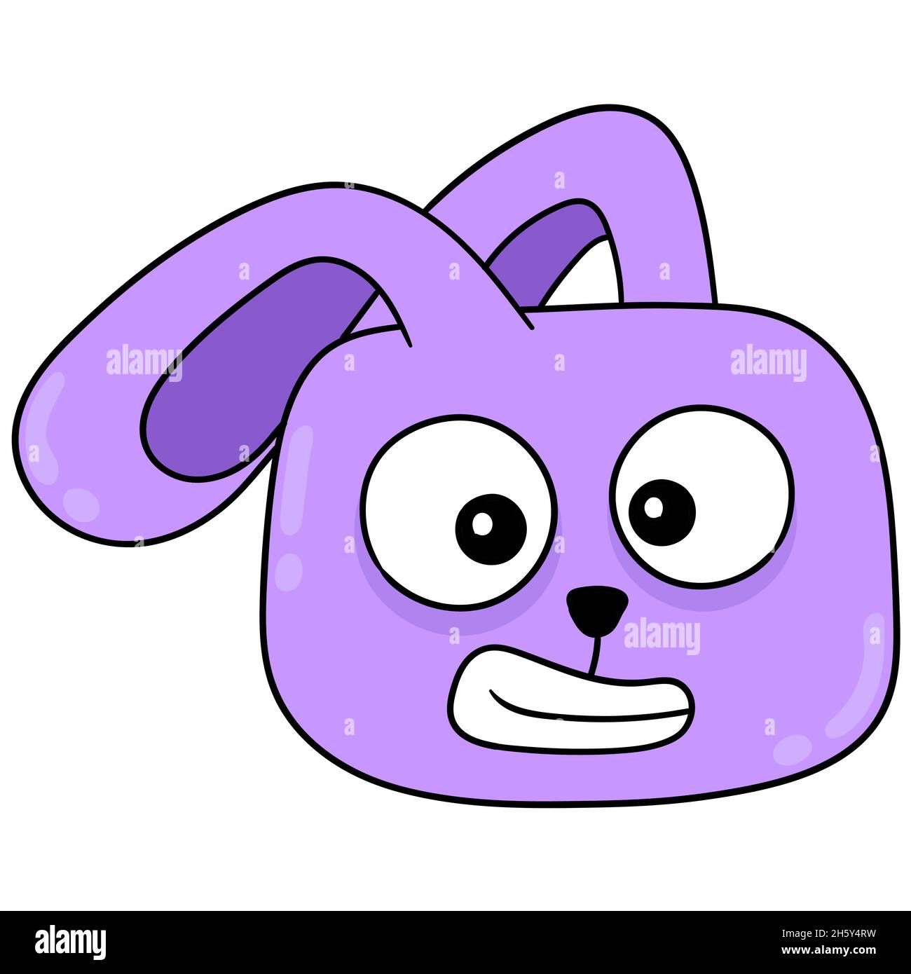 Rabbit art display Cut Out Stock Images & Pictures - Alamy