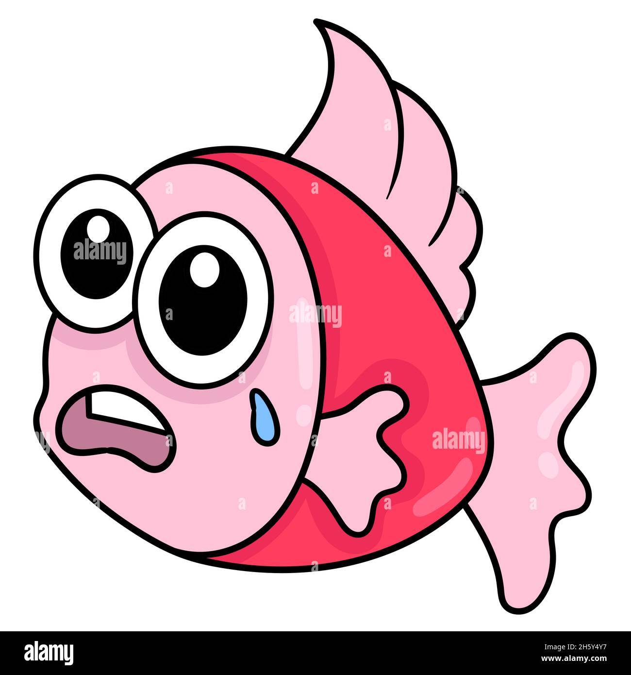 gawking faced red fish Stock Vector Image & Art - Alamy