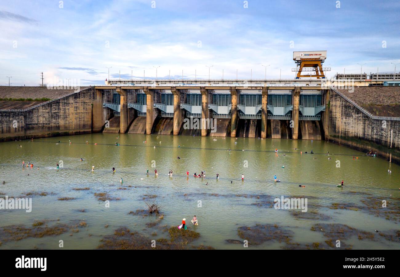 Tri An Hydroelectric Dam, Dong Nai Province, Vietnam - November 3, 2021 ...