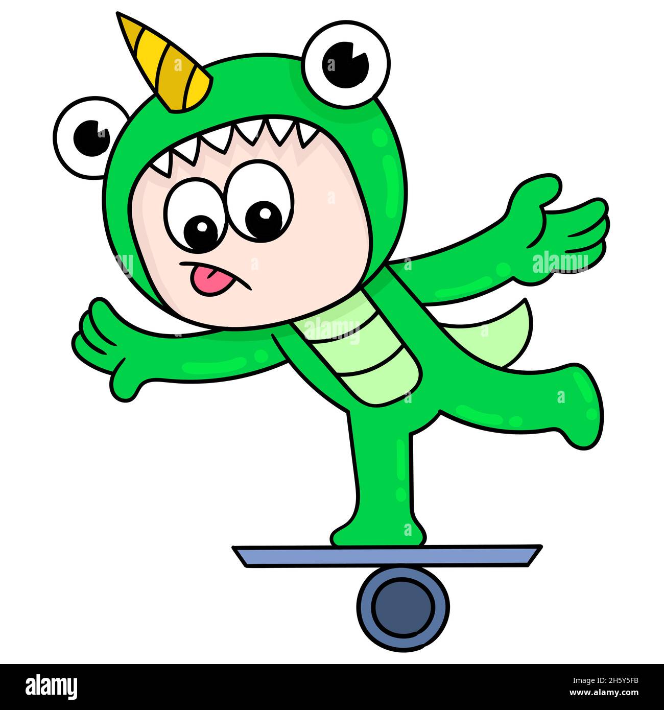 Monster costumes Stock Vector Images - Alamy
