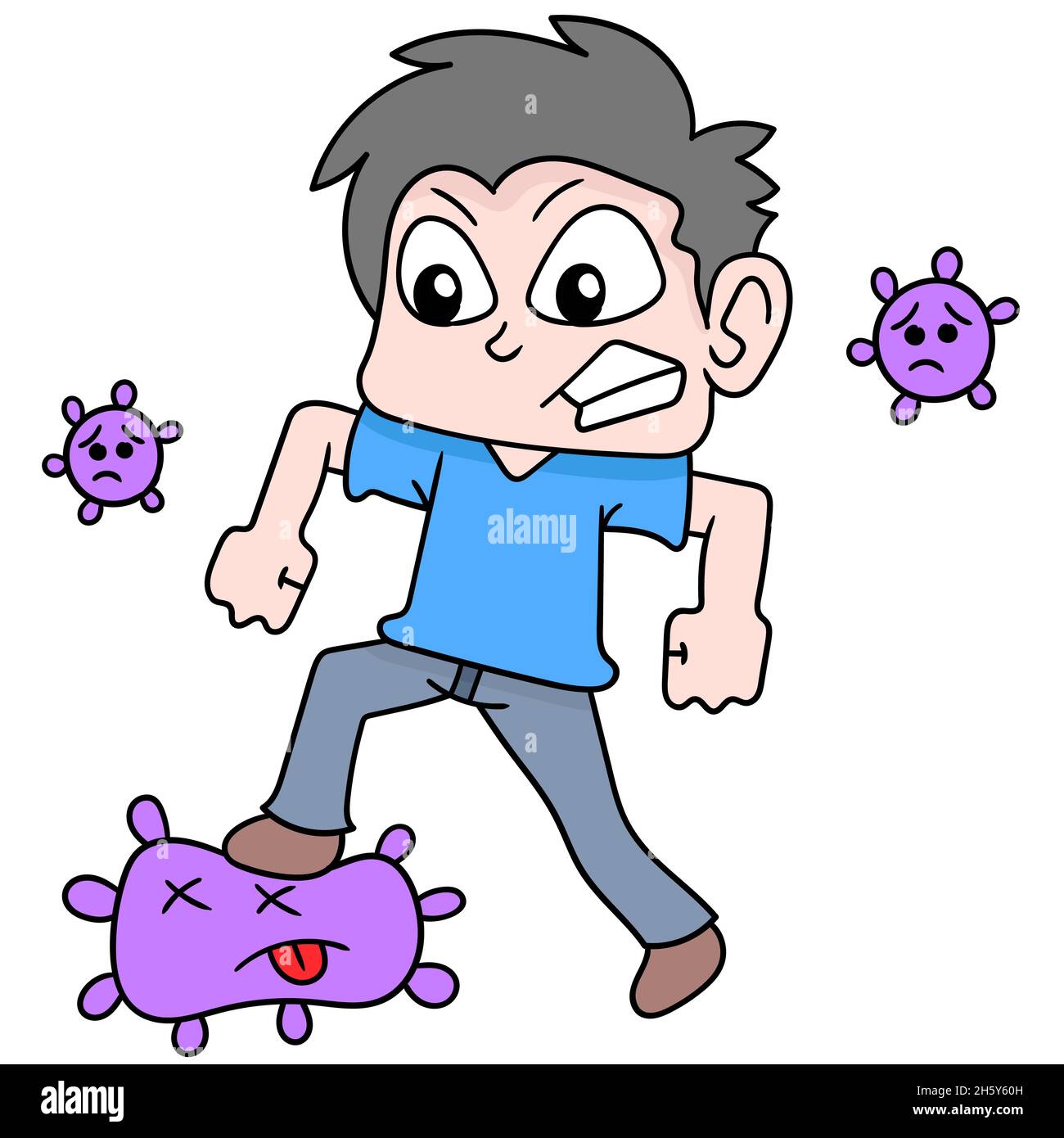 Virus evil hi-res stock photography and images - Alamy