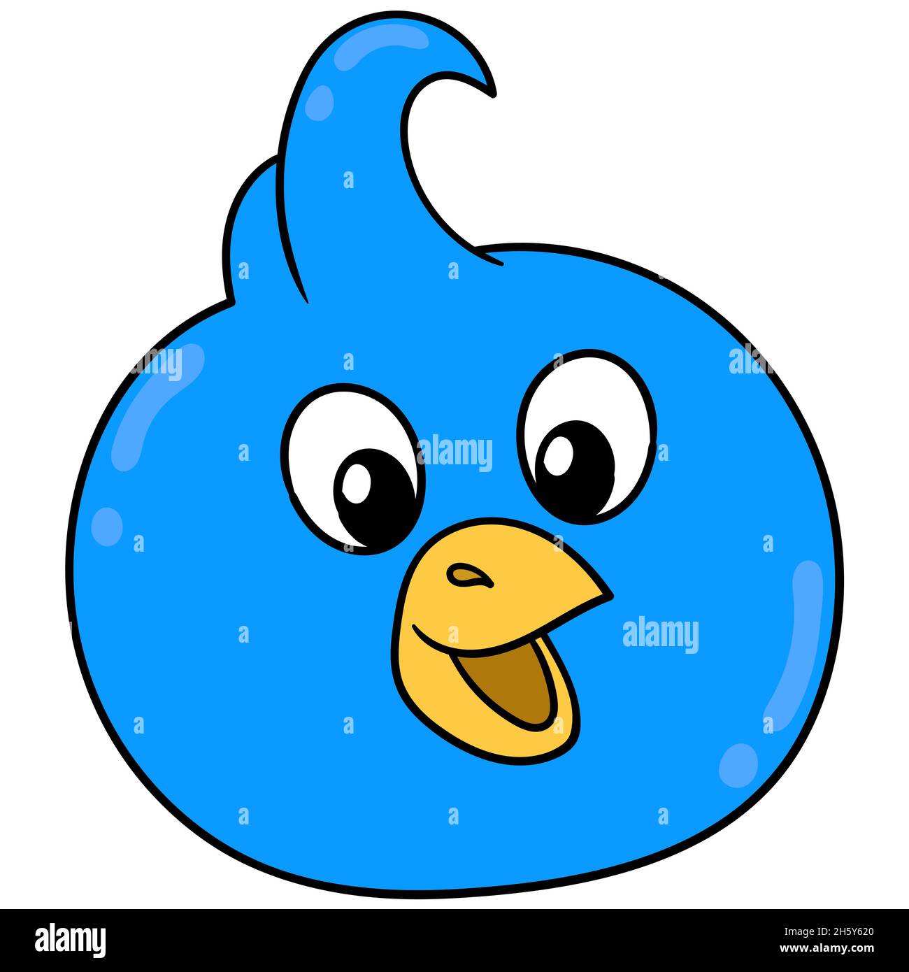 Doodle smile emoticons image emoticon hi-res stock photography and ...
