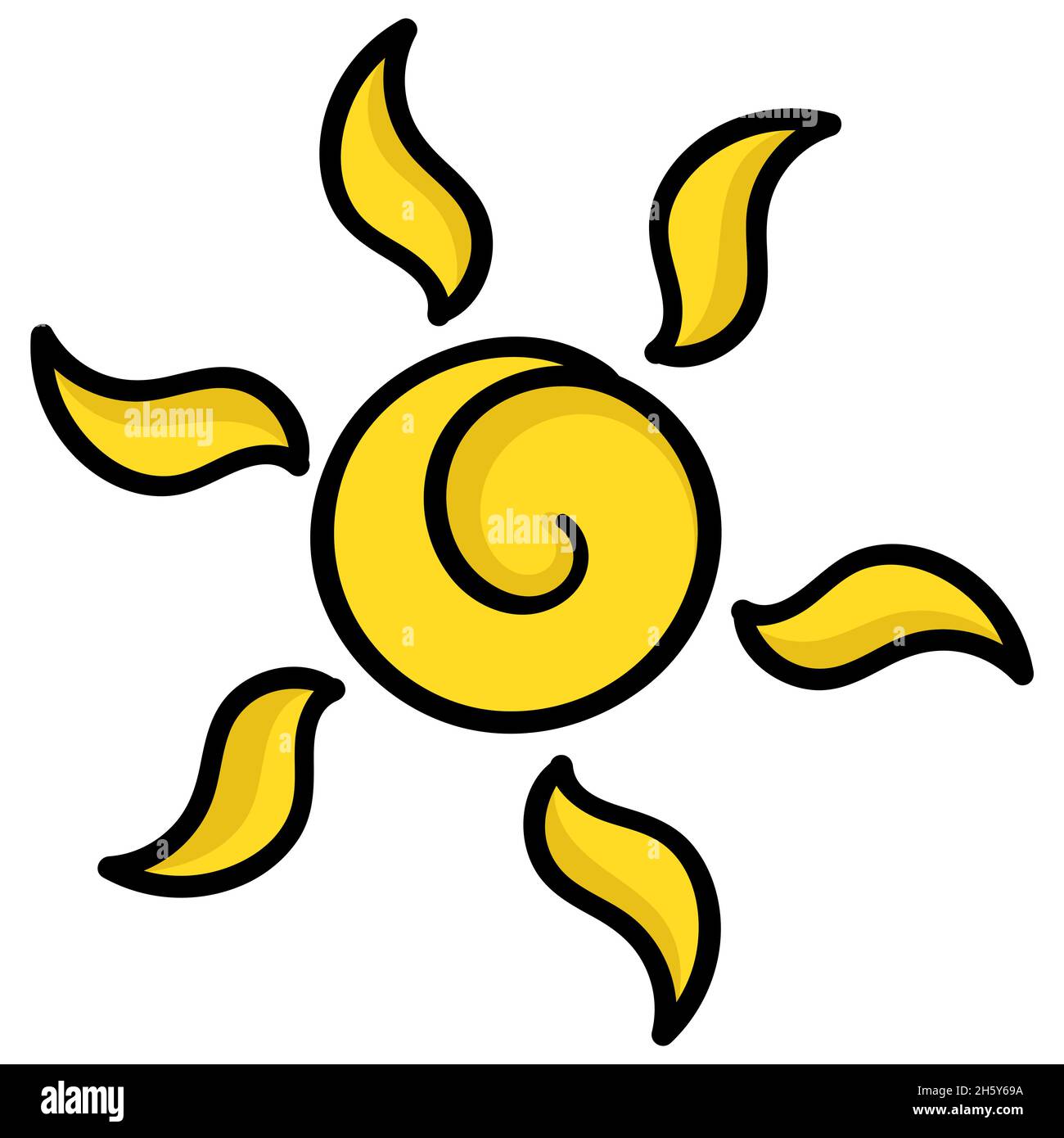 Sun avatar hi-res stock photography and images - Alamy