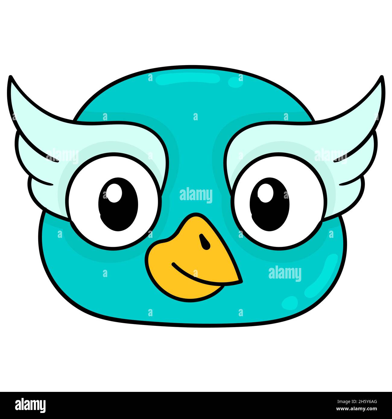 Big beautiful blue eyes Stock Vector Images - Alamy