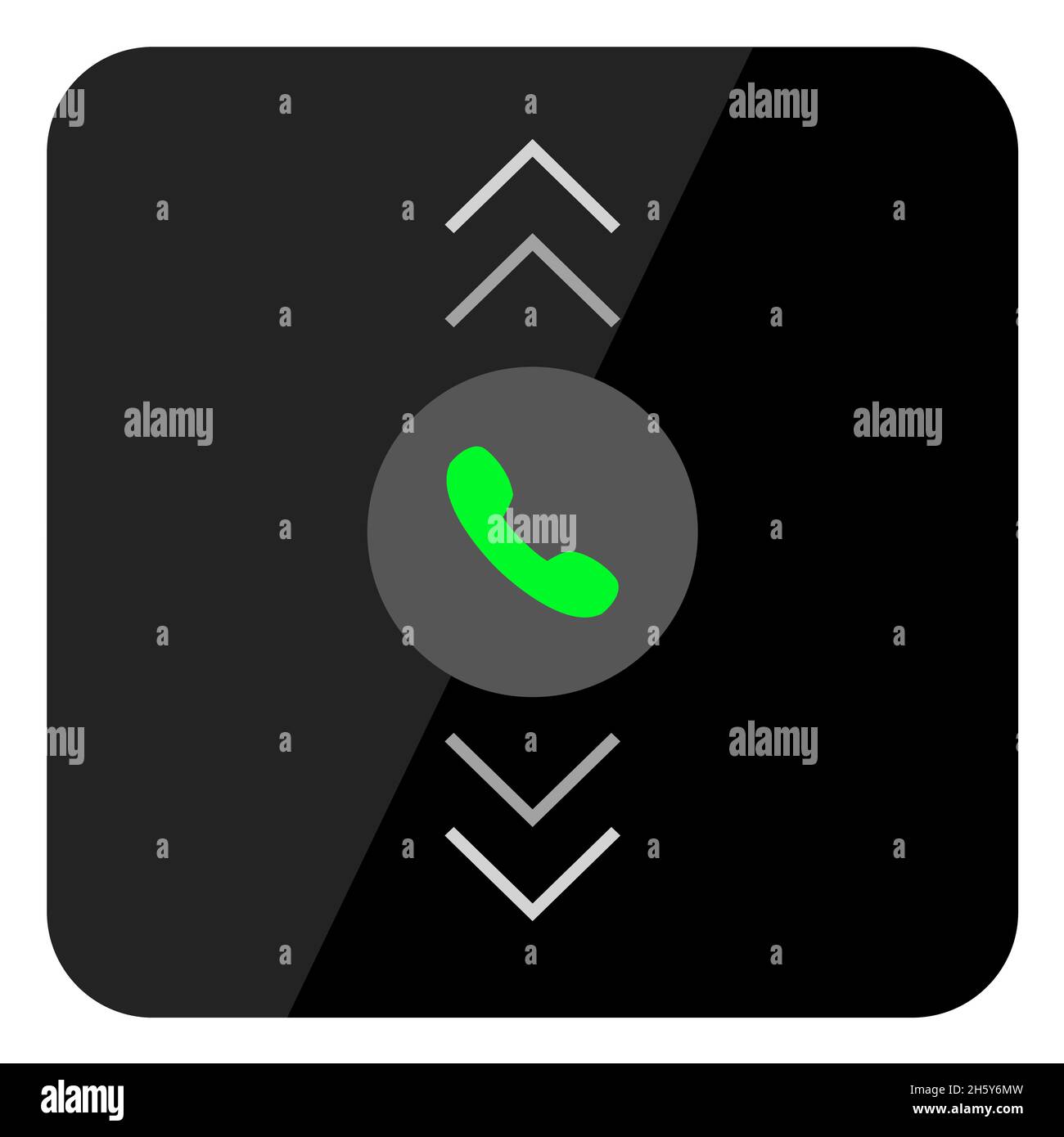 call screen icon Stock Vector Image & Art - Alamy