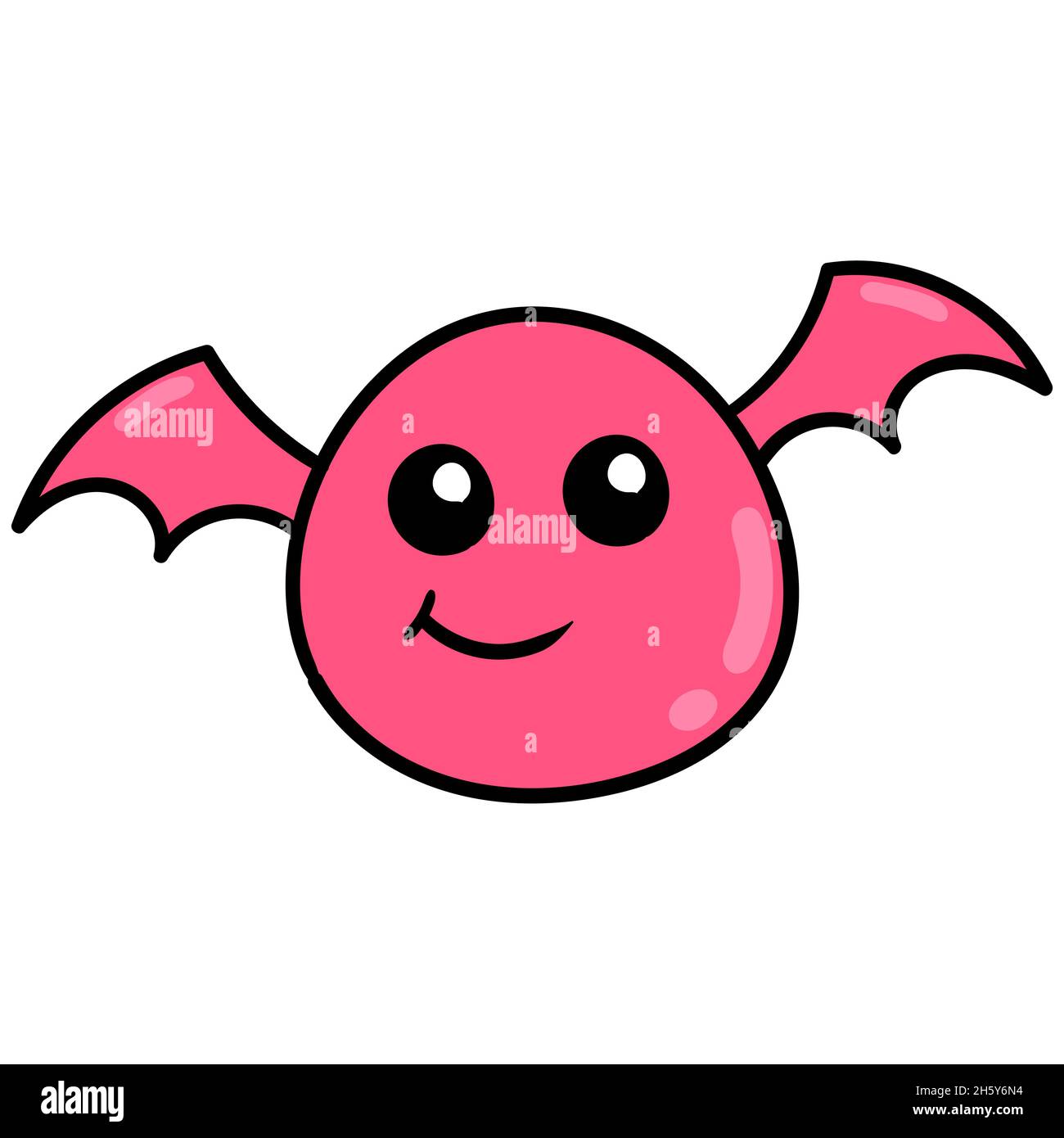 red fat bat Stock Vector Image & Art - Alamy
