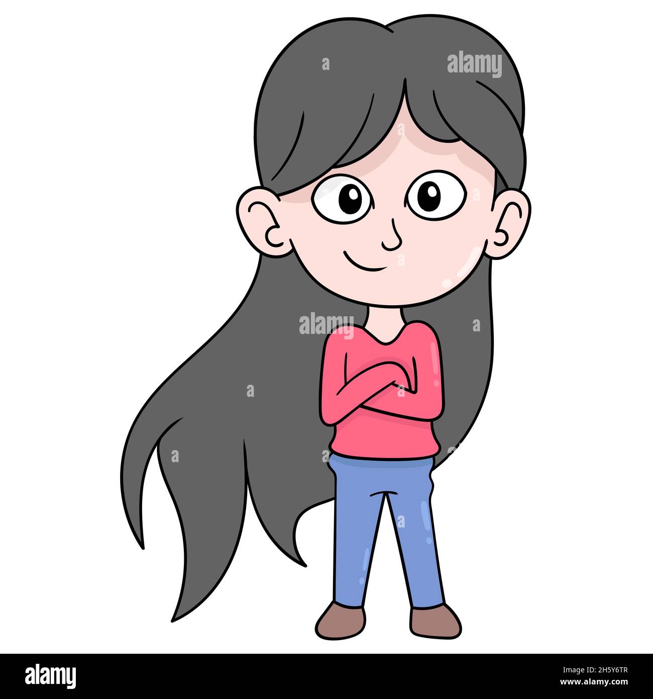 Tomboy illustration hi-res stock photography and images - Alamy