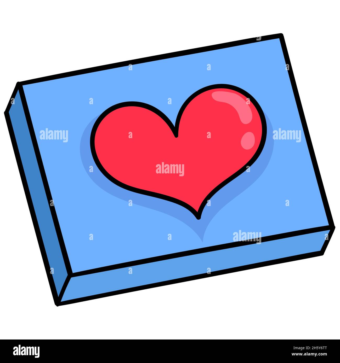 love heart board Stock Vector Image & Art - Alamy