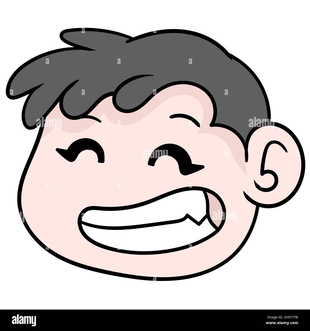 Chubby kid Stock Vector Images - Alamy