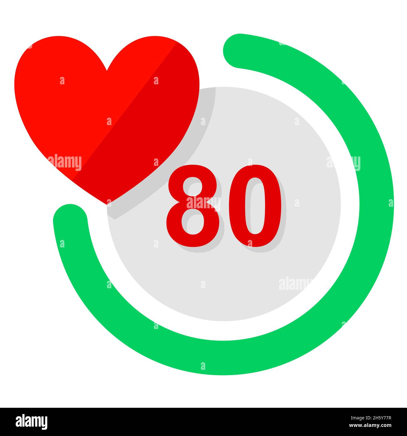 heart rate indicator data Stock Vector Image & Art - Alamy