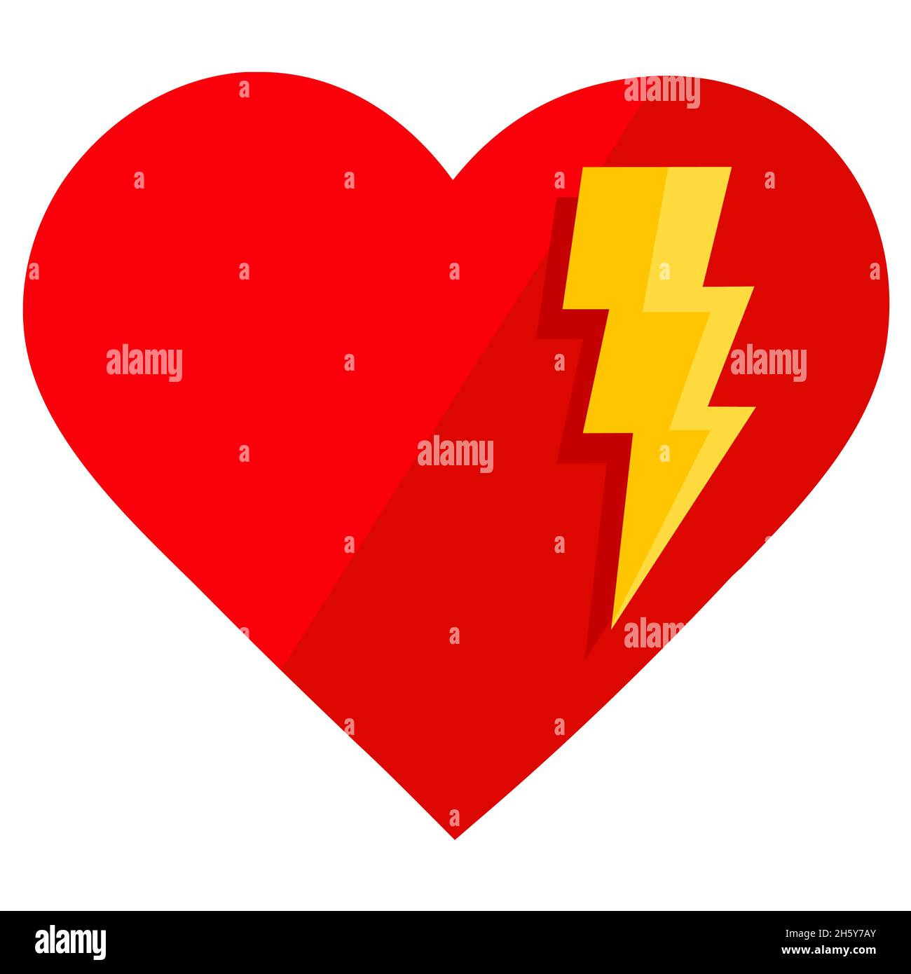 heart rate charging icon Stock Vector Image & Art - Alamy