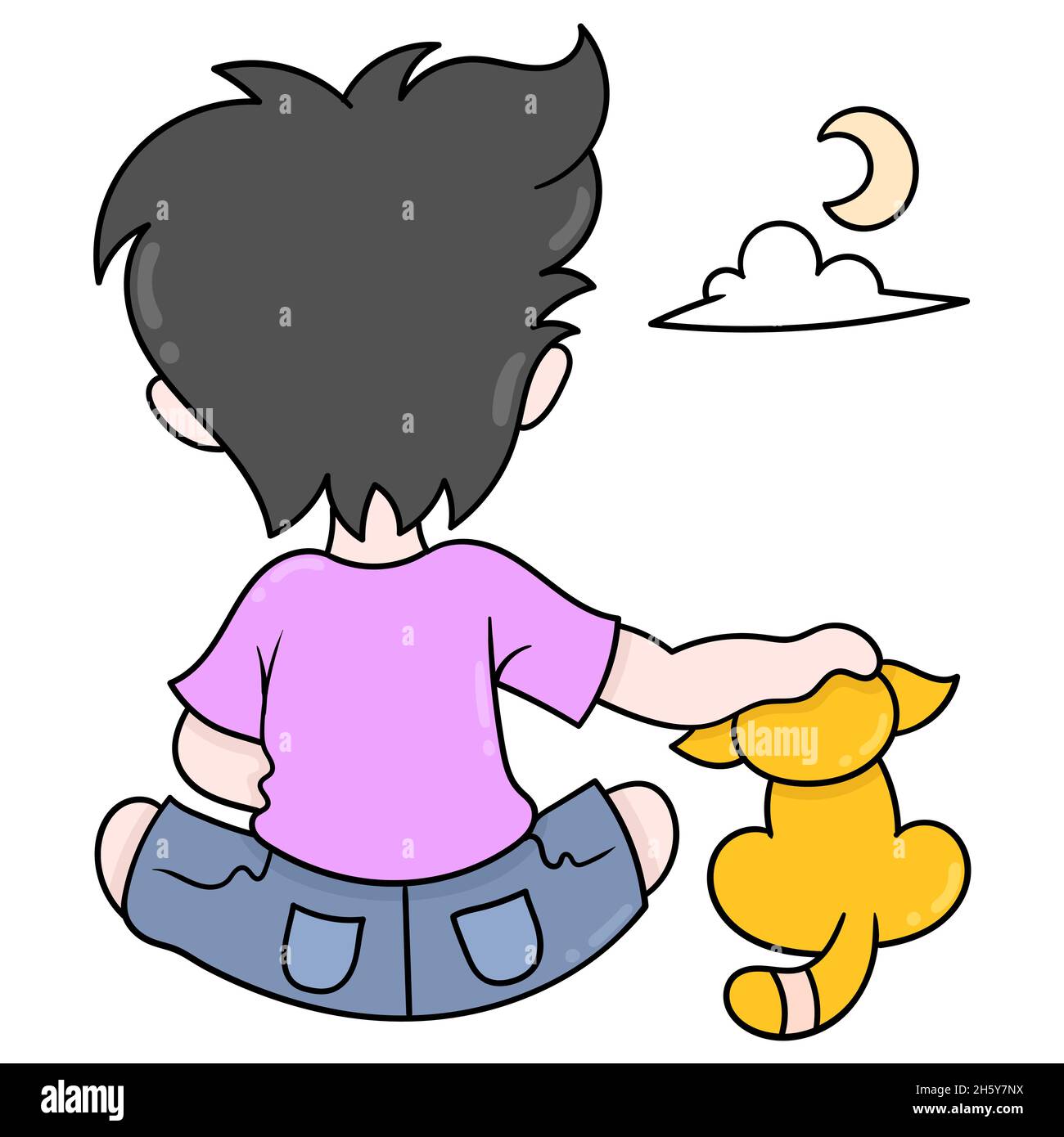 Brooding image Stock Vector Images - Alamy