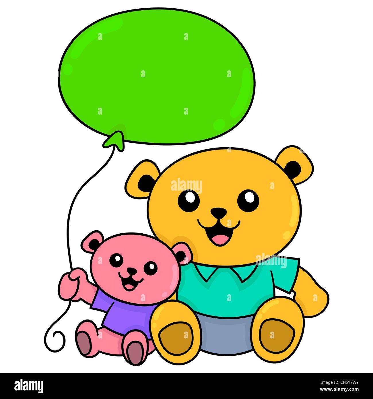 Father and bear design Stock Vector Images - Alamy