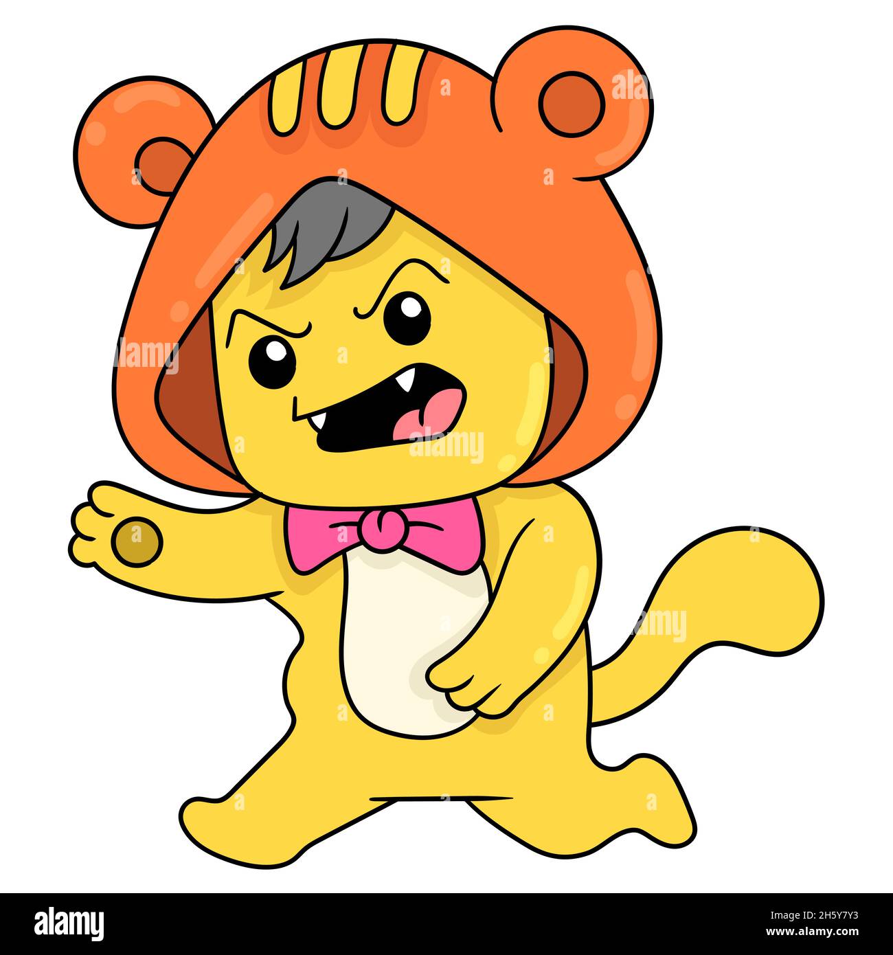 Aggressive cartoon hi-res stock photography and images - Alamy