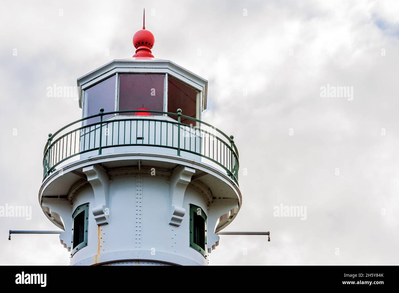 Munising range light lighthouse hi-res stock photography and images - Alamy