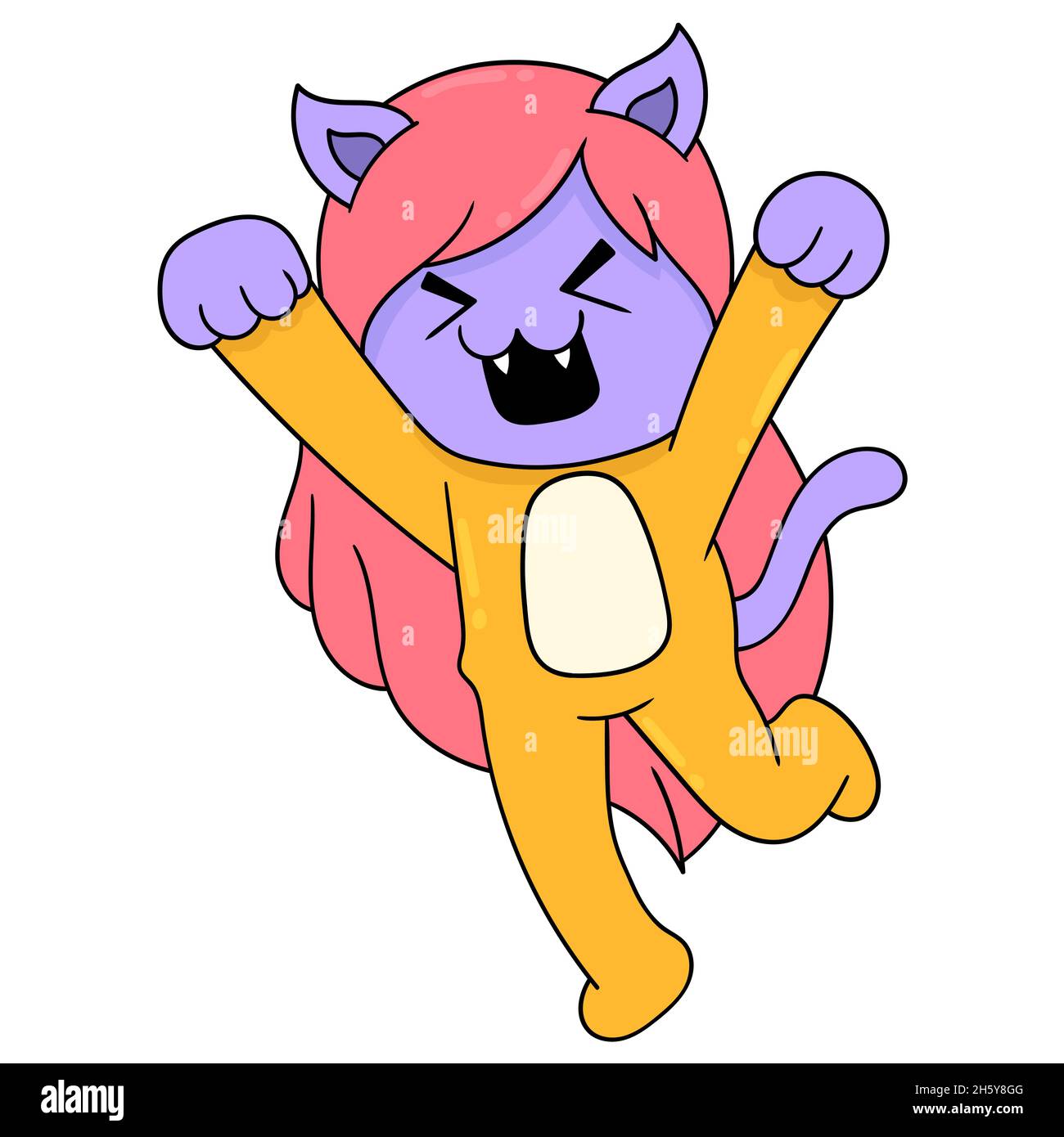 Monster cat hi-res stock photography and images - Alamy