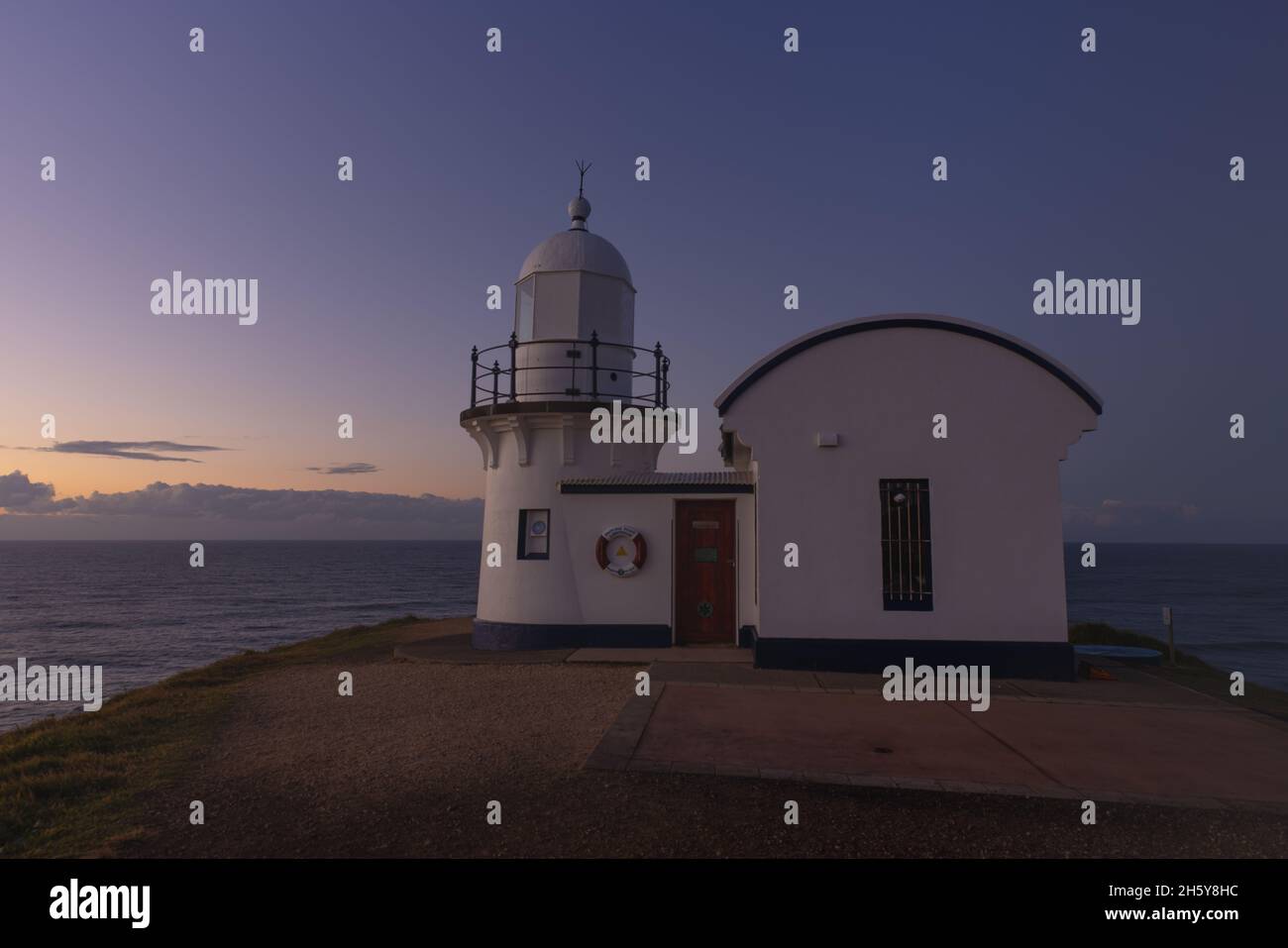Tacking point lighthouse port macquarie nsw australia hi-res stock ...