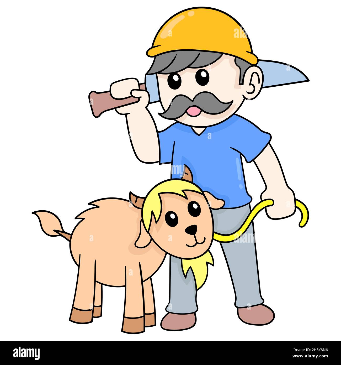 Cartoon machete hi-res stock photography and images - Alamy