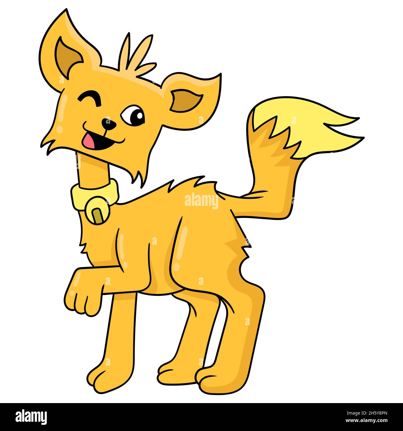 Cartoon wink hi-res stock photography and images - Alamy