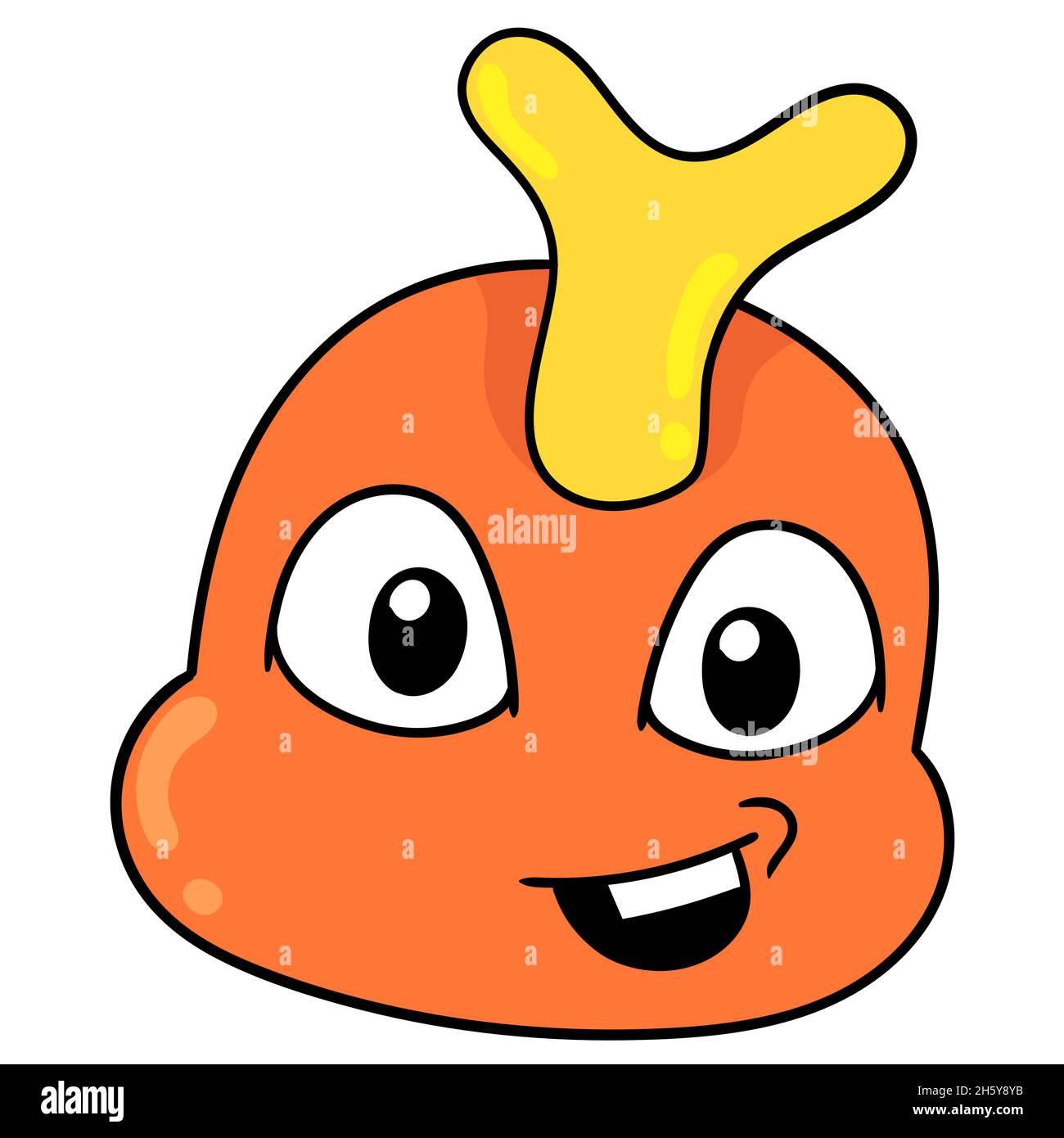 cute smiling face bug beetle head Stock Vector Image & Art - Alamy