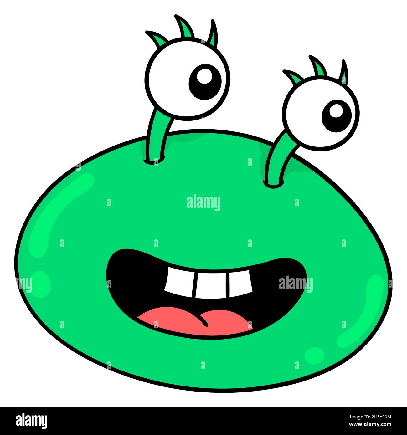 Bulging eye Stock Vector Images - Alamy