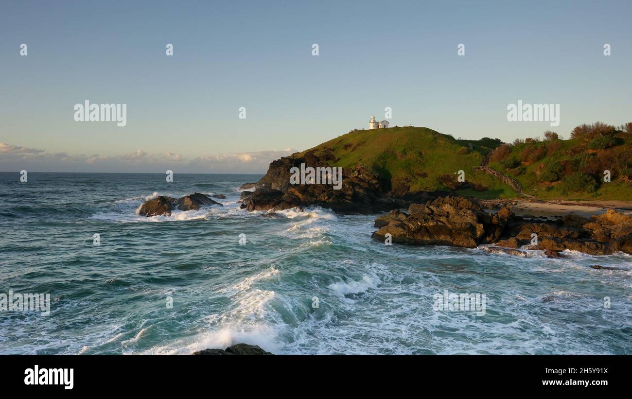 Tacking point lighthouse port macquarie nsw australia hi-res stock ...