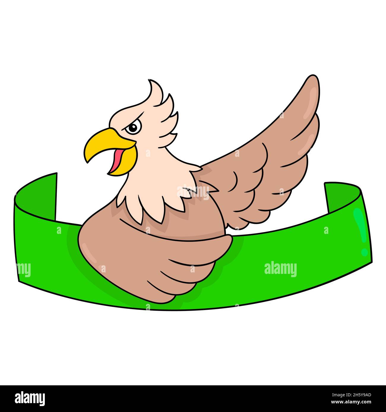 garuda eagle banner template Stock Vector Image & Art - Alamy