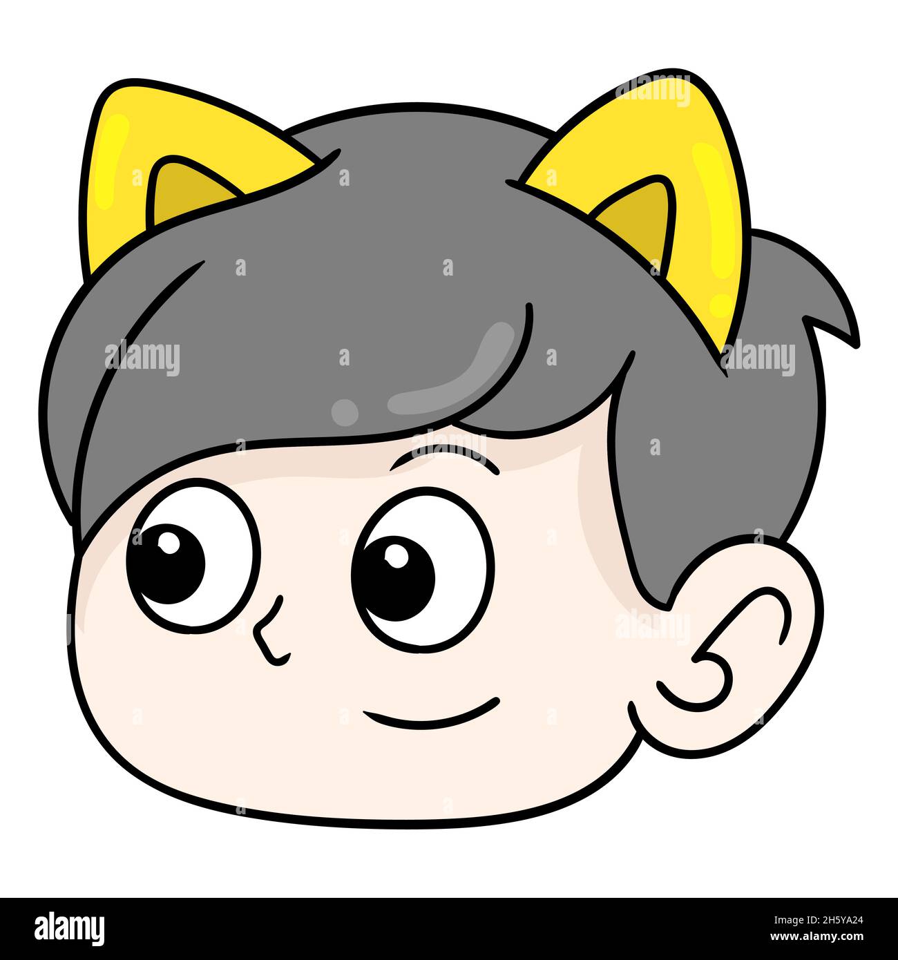 Ear cartoon hi-res stock photography and images - Alamy