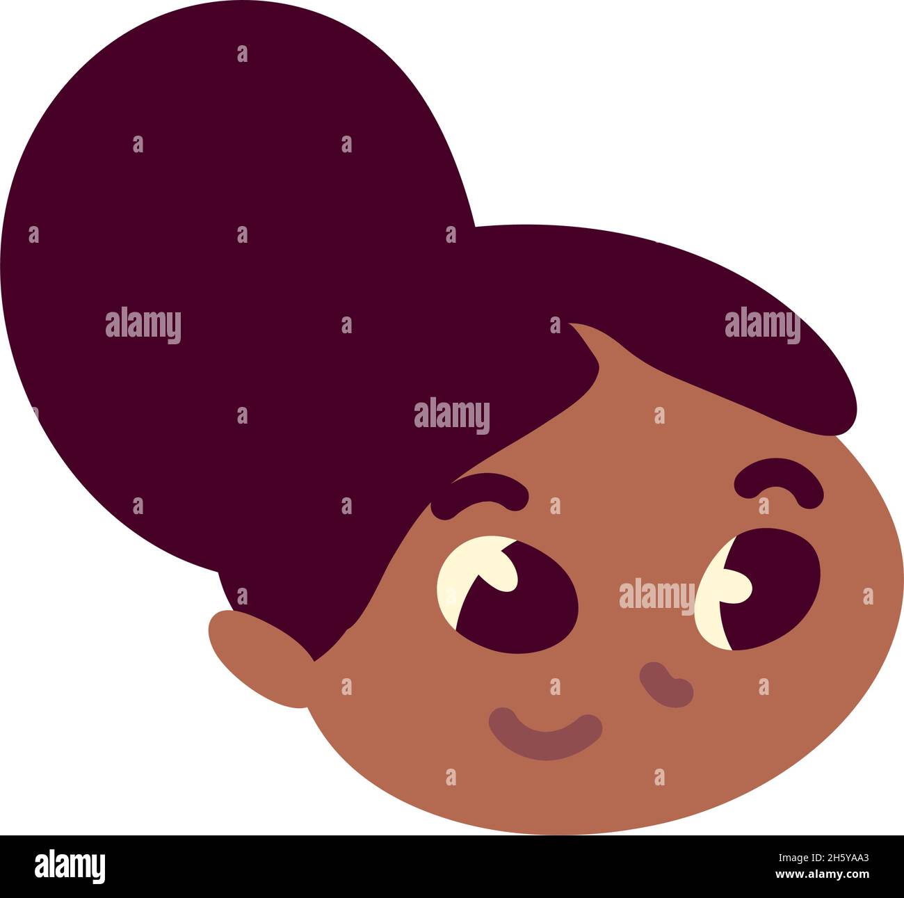 little girl face Stock Vector Image & Art - Alamy