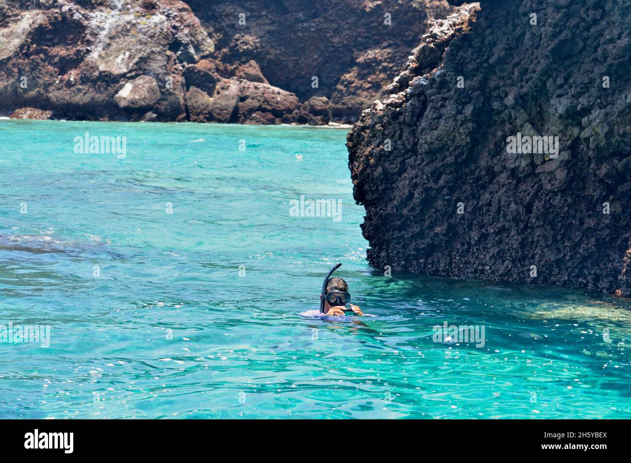 Devils crown galapagos hi-res stock photography and images - Alamy