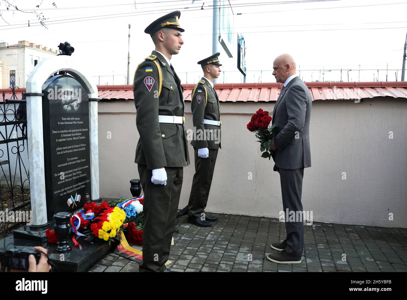 Non Exclusive: Guards of Honor are seen during the 103rd anniversary ...