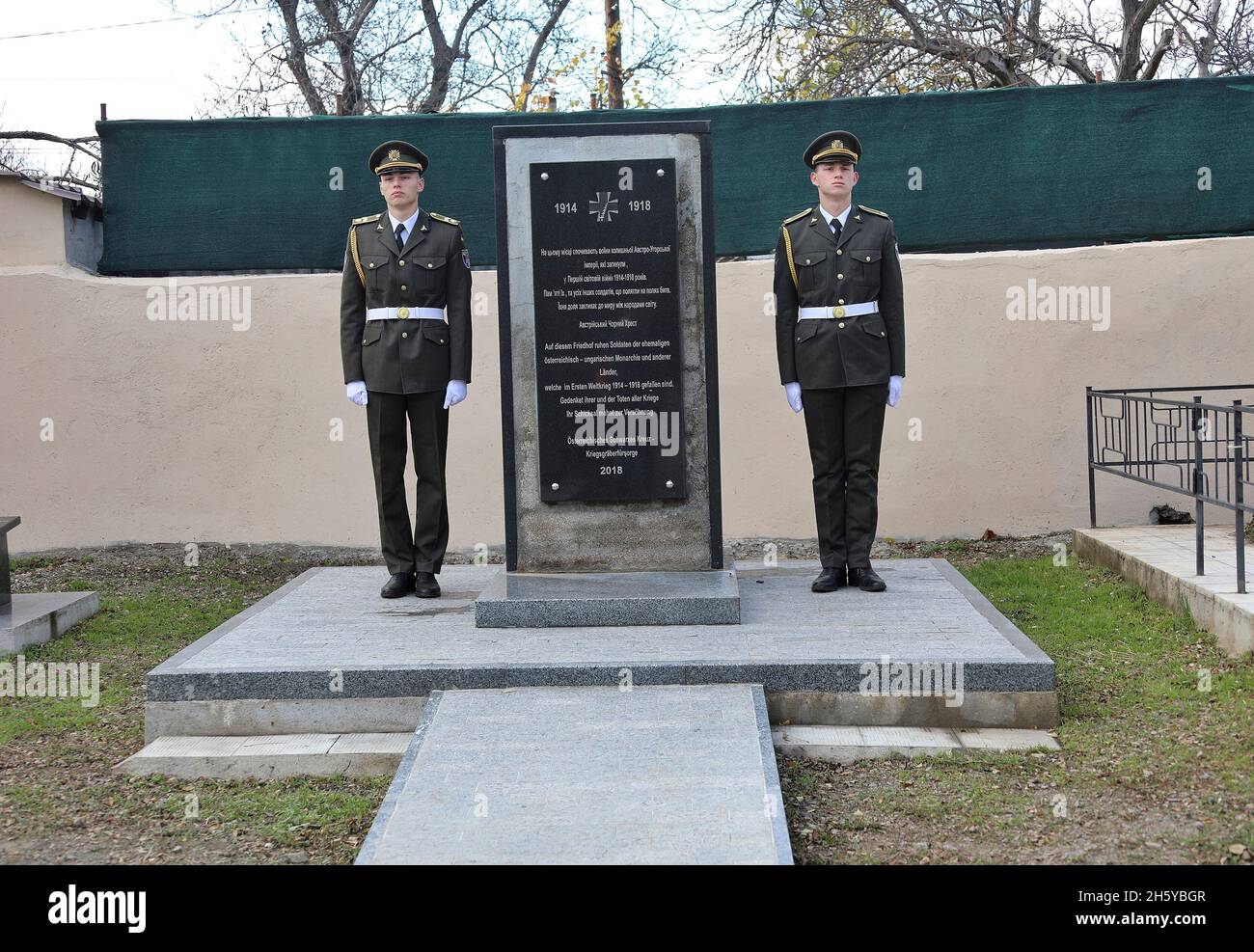 Non Exclusive: Guards of Honor are seen during the 103rd anniversary ...
