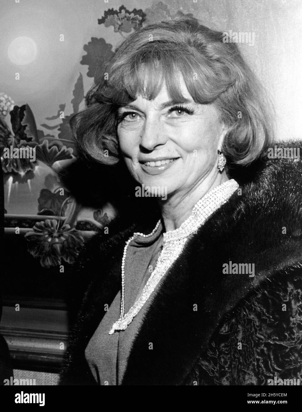 Agnes Moorehead Circa 1960's Credit: Ralph Dominguez/MediaPunch Stock ...