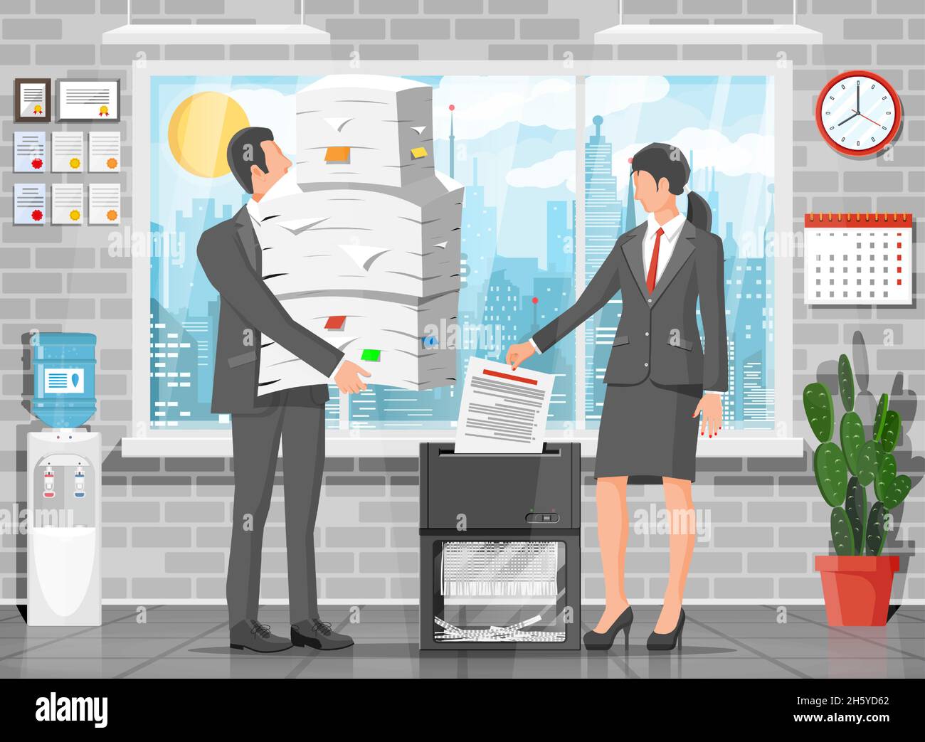 Shredded man Stock Vector Images - Alamy