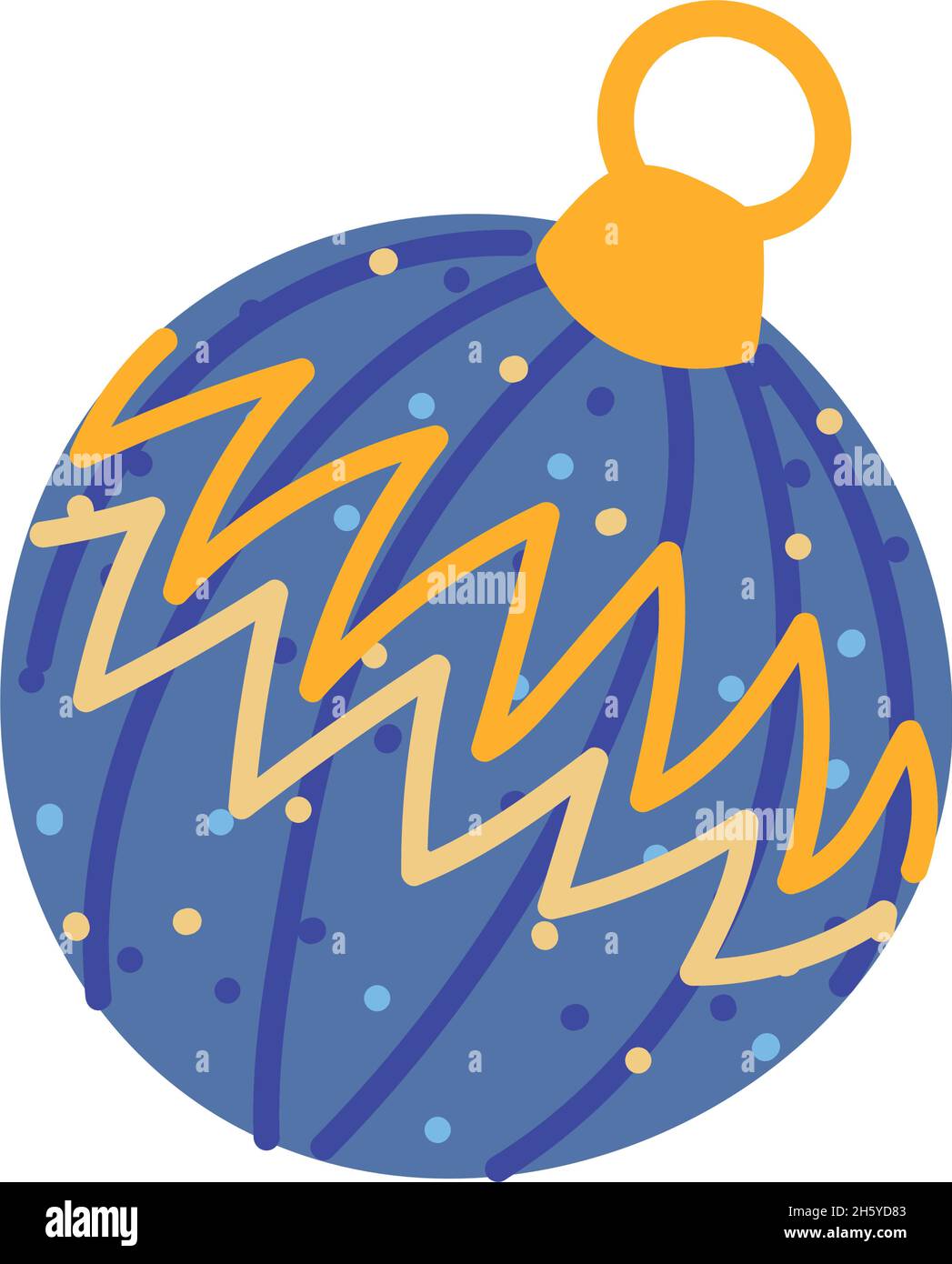 blue christmas ball Stock Vector Image & Art - Alamy