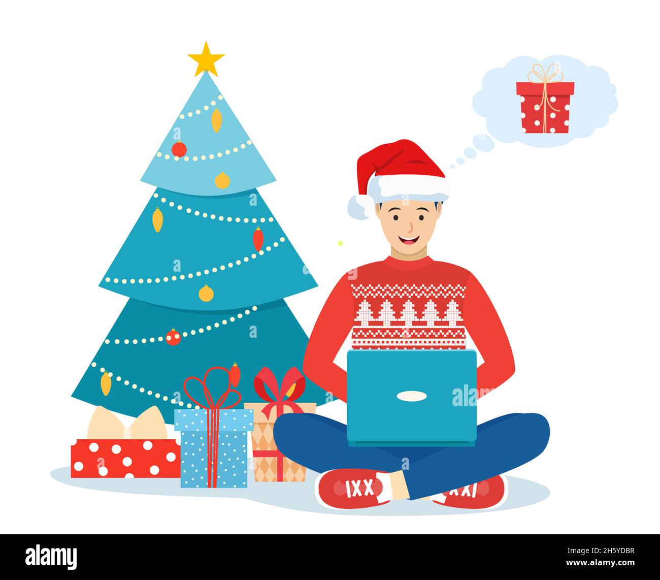 Man choosing card Stock Vector Images - Alamy