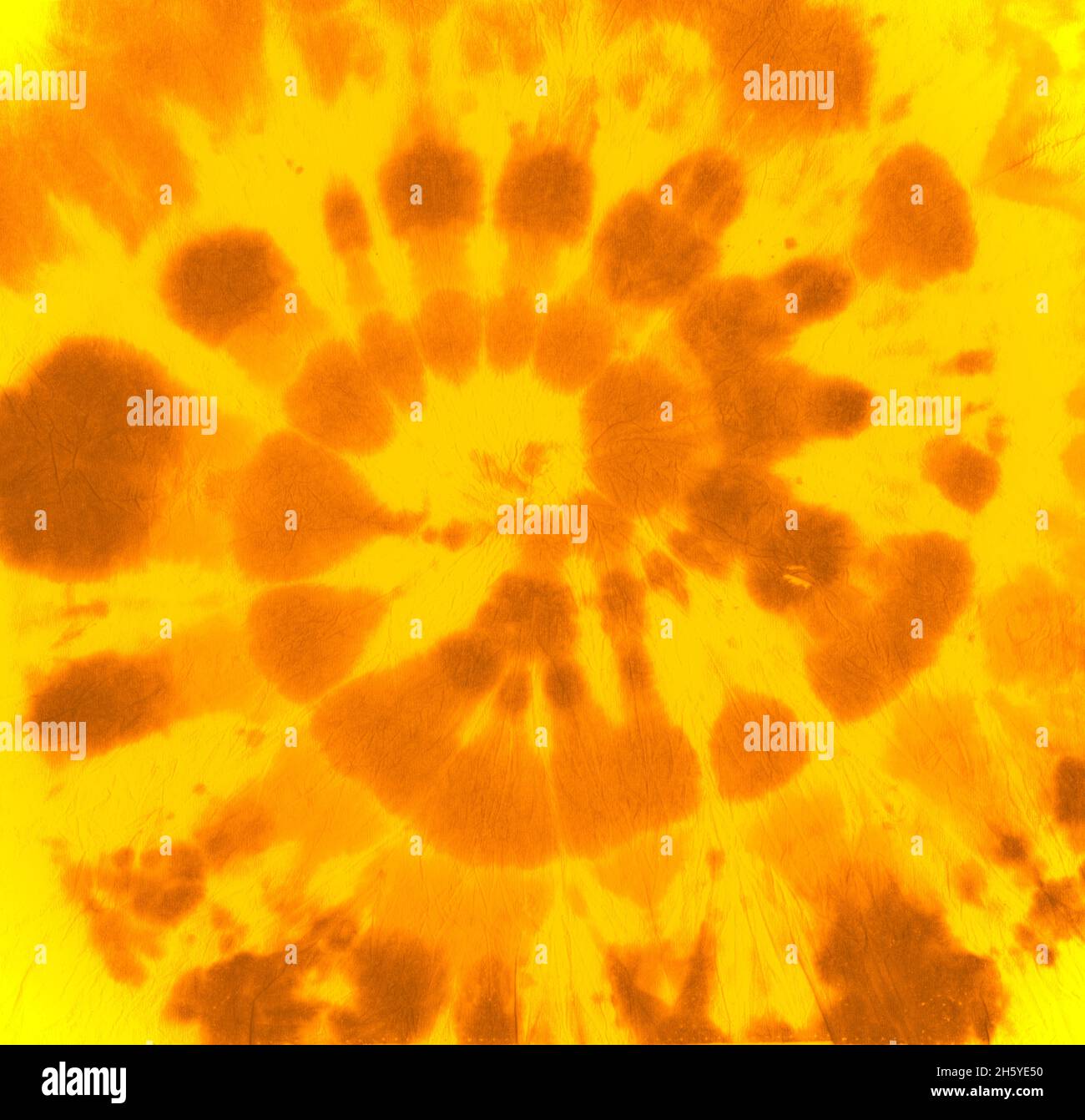 Abstract Dye. Hippie Circle Texture. Yellow Stock Photo - Alamy