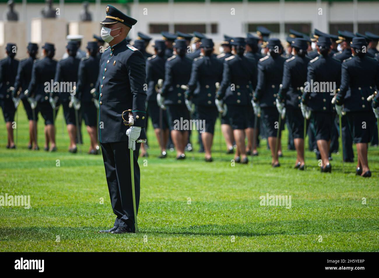 Bogota, Colombia. 11th Nov, 2021. Newly promoted Police officers ...