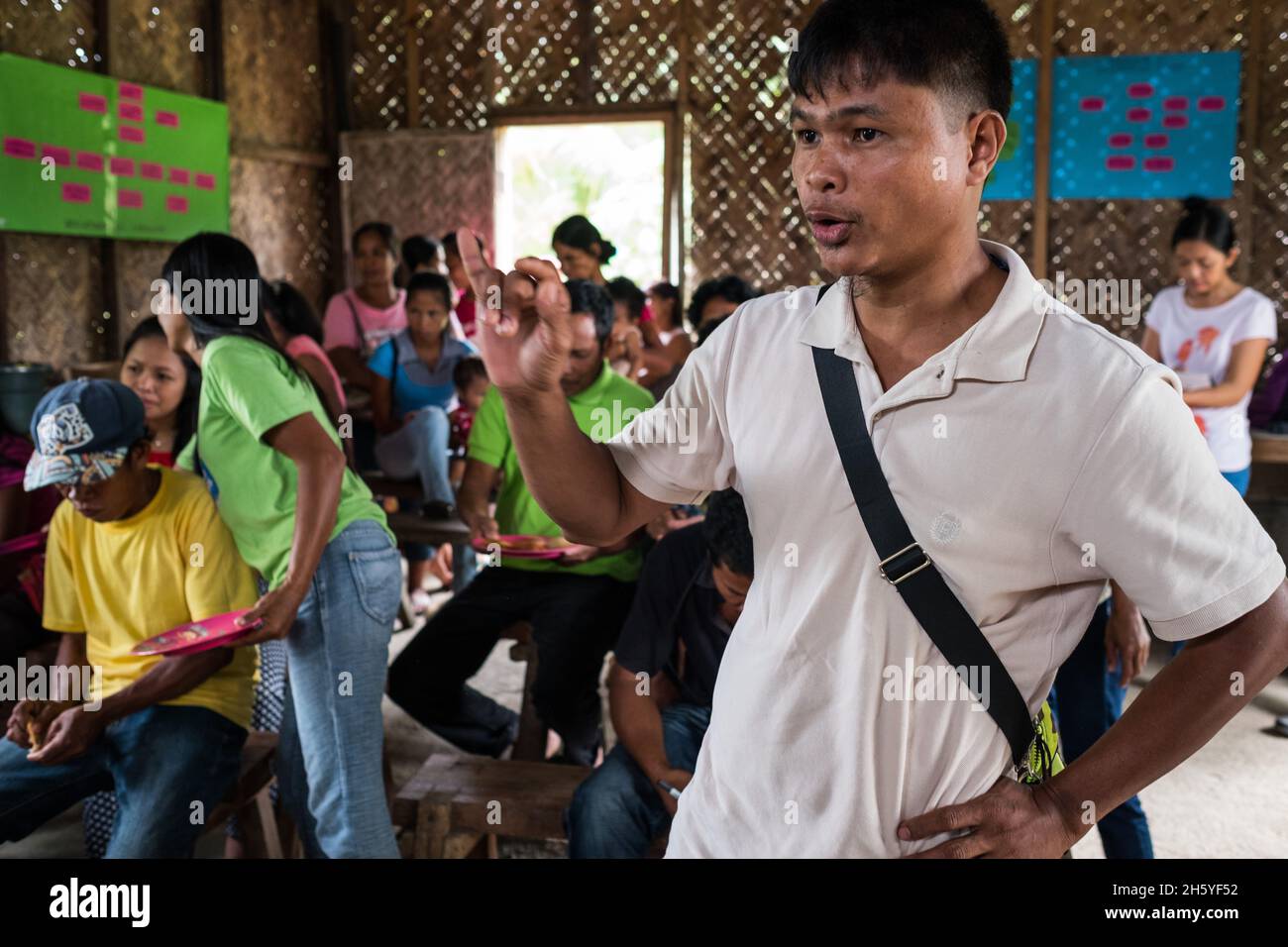 Barangay community meeting hi-res stock photography and images - Alamy