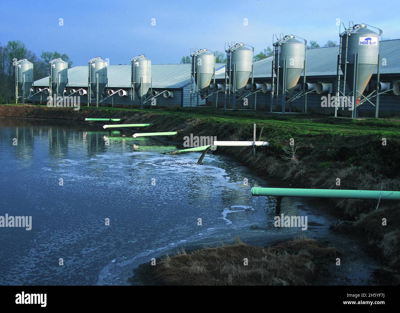 Lagoon waste management system hi-res stock photography and images - Alamy