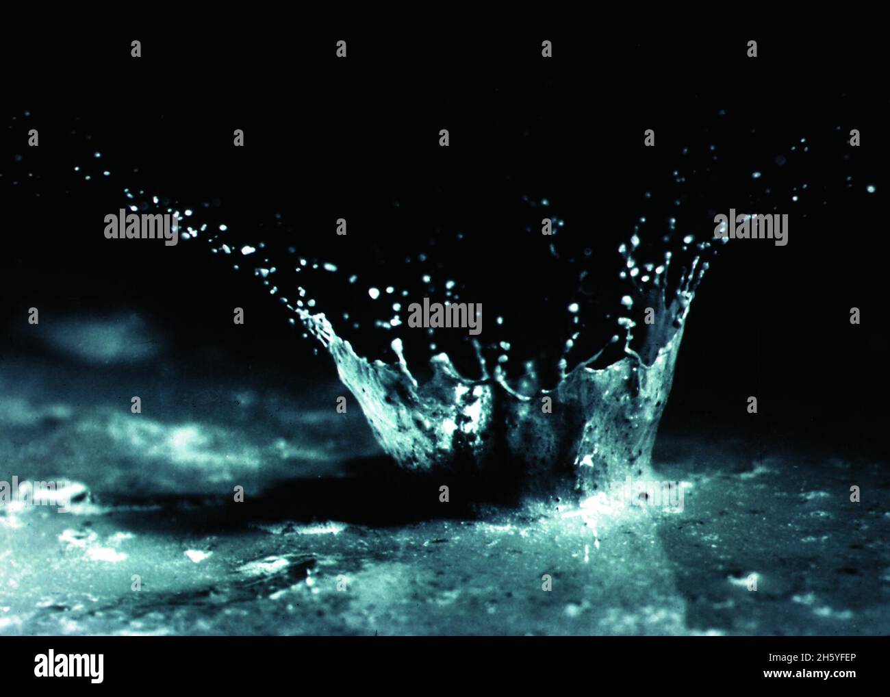 Soil erosion by water begins when a raindrop splash dislodges soil ...