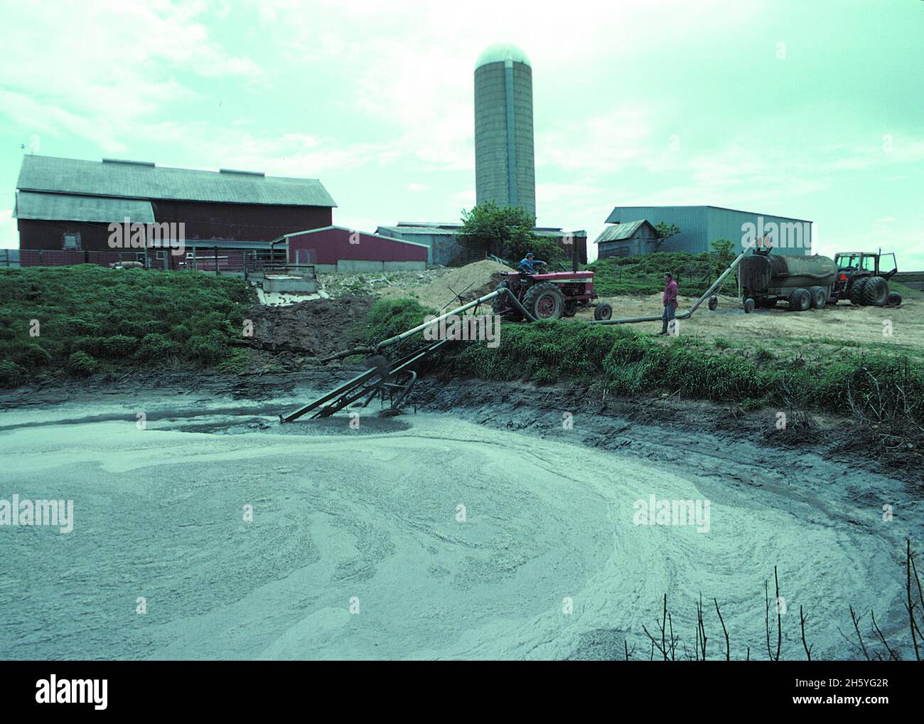 Liquid manure storage pit hi-res stock photography and images - Alamy