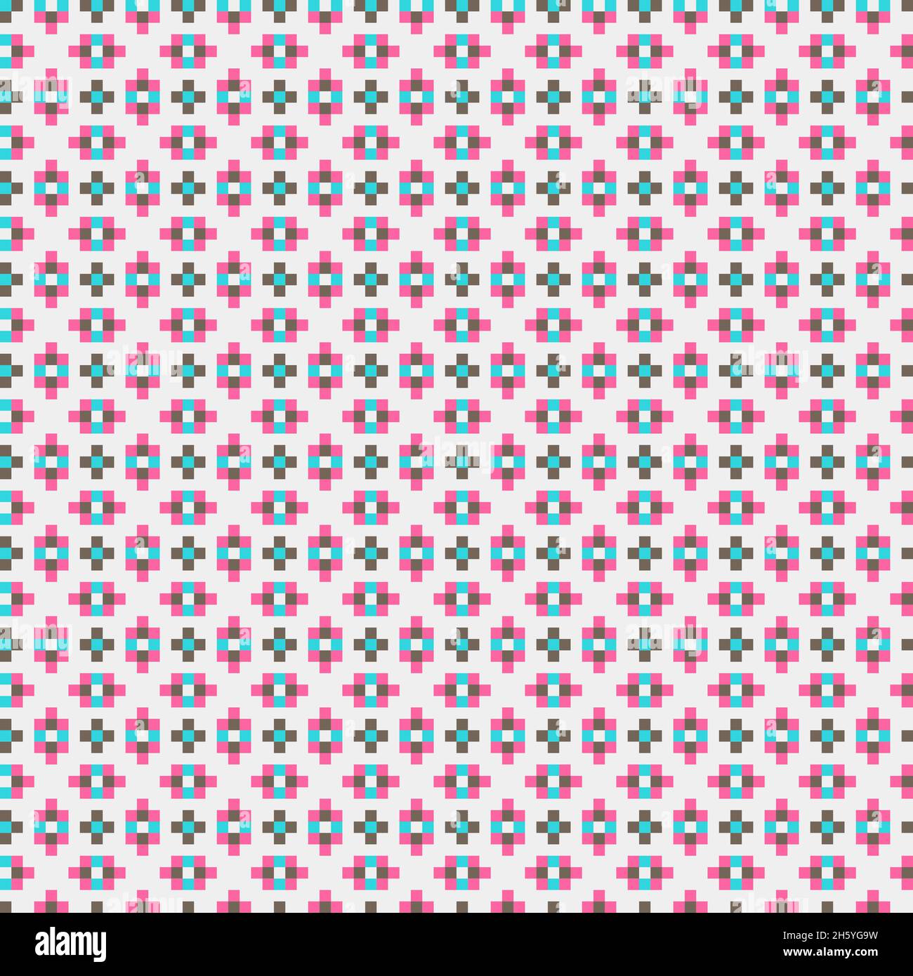 Abstract Cross-Pattern Dotted generative computational art illustration ...
