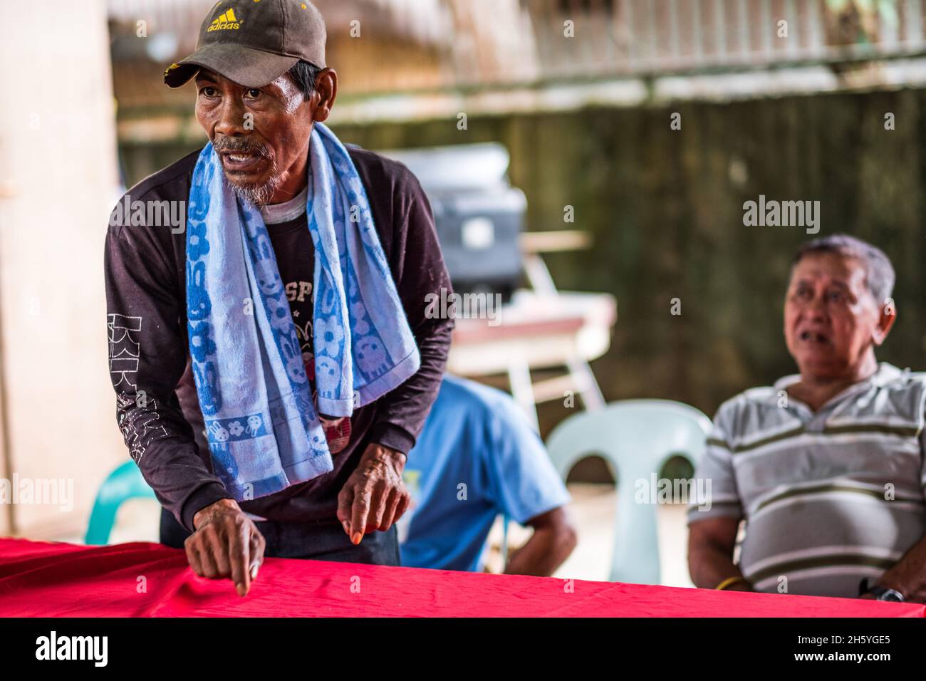 July 2017. Meeting at the the Nagkakaisang Tribu ng Palawan (NATRIPAL ...