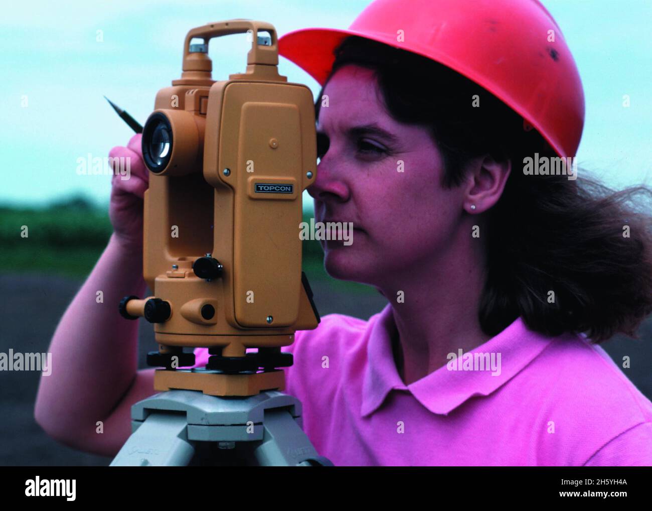Surveying dam location hi-res stock photography and images - Alamy
