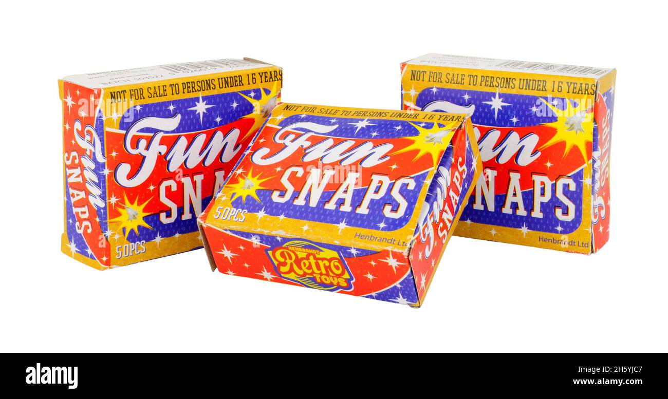 Packs of fun snaps also known as throw downs and bang snaps ...