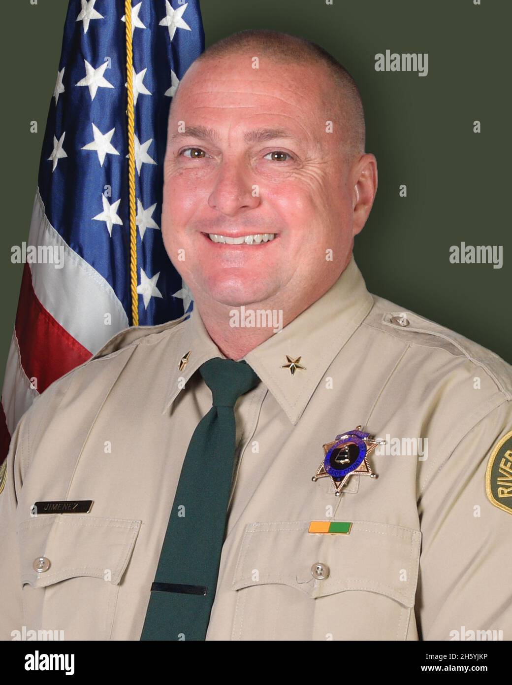 Riverside County Sheriff's Department Chief Deputy Matthew Jimenez ca ...