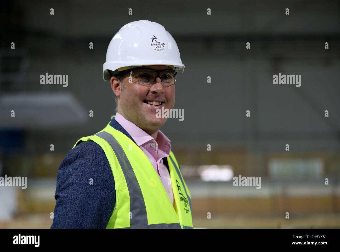 CEO of Birmingham 2022 Ian Reid at Sandwell Aquatics Centre, the only ...